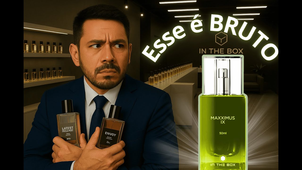 PERFUME BRUTO | MAXXIMUS IX IN THE BOX | CONSIDERADO UMA DAS MELHORES ...
