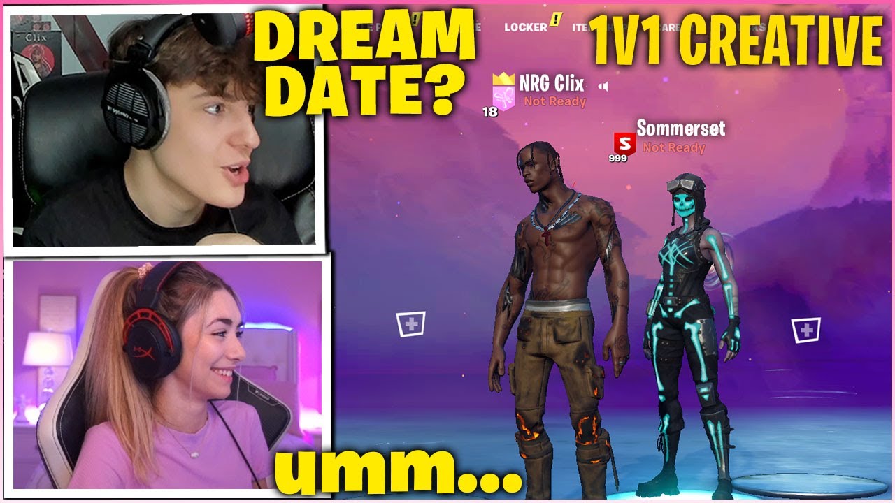 CLIX Ask SOMMERSET About Her DREAM DATE & Gets SUPER NERVOUS When ...