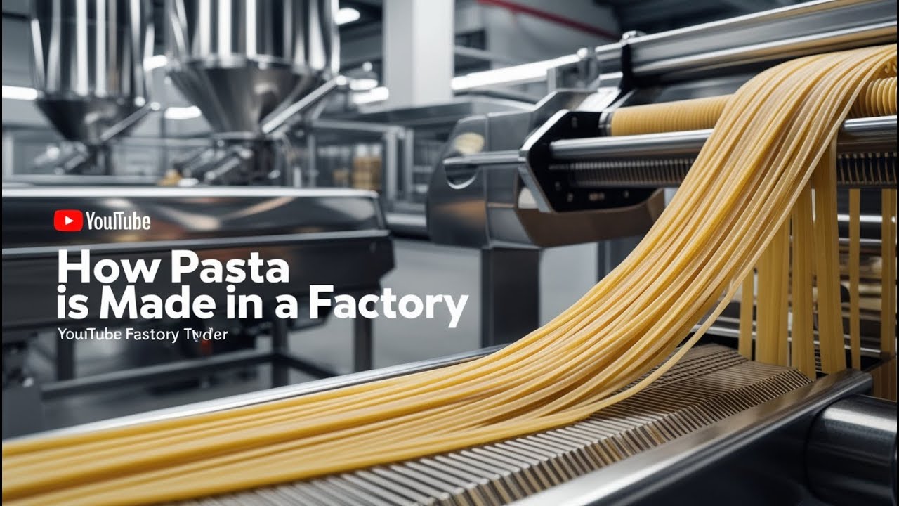 How Pasta Is Made | How Millions Of Pastas Are Made In Factory | Pasta ...