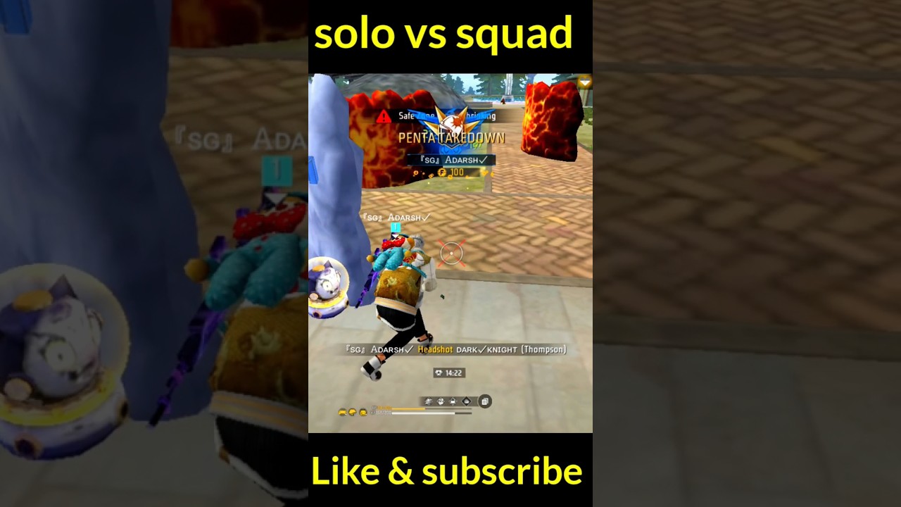 Solo vs squad master lobby situation 🔥 ll#short #1vs4 #freefireshorts # ...