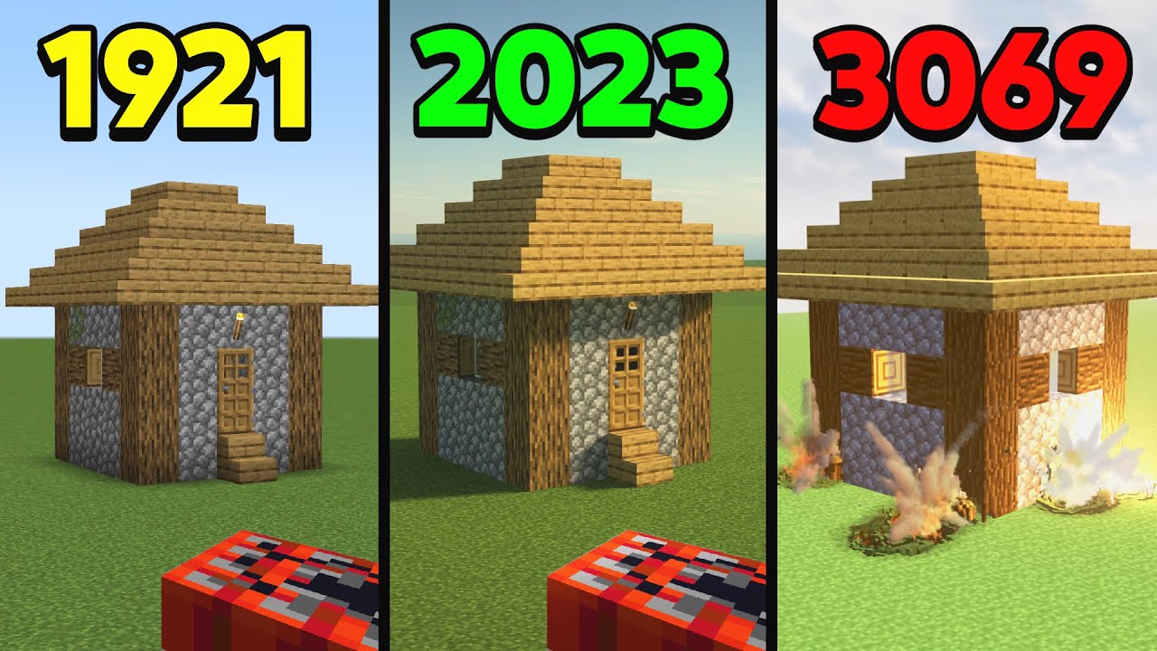 minecraft physics in 2023 vs 3069 - YouTube