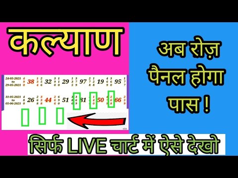 Kalyan Daily Panel Formula || Kalyan Lifetime panel Cp trick || V.I.P ...