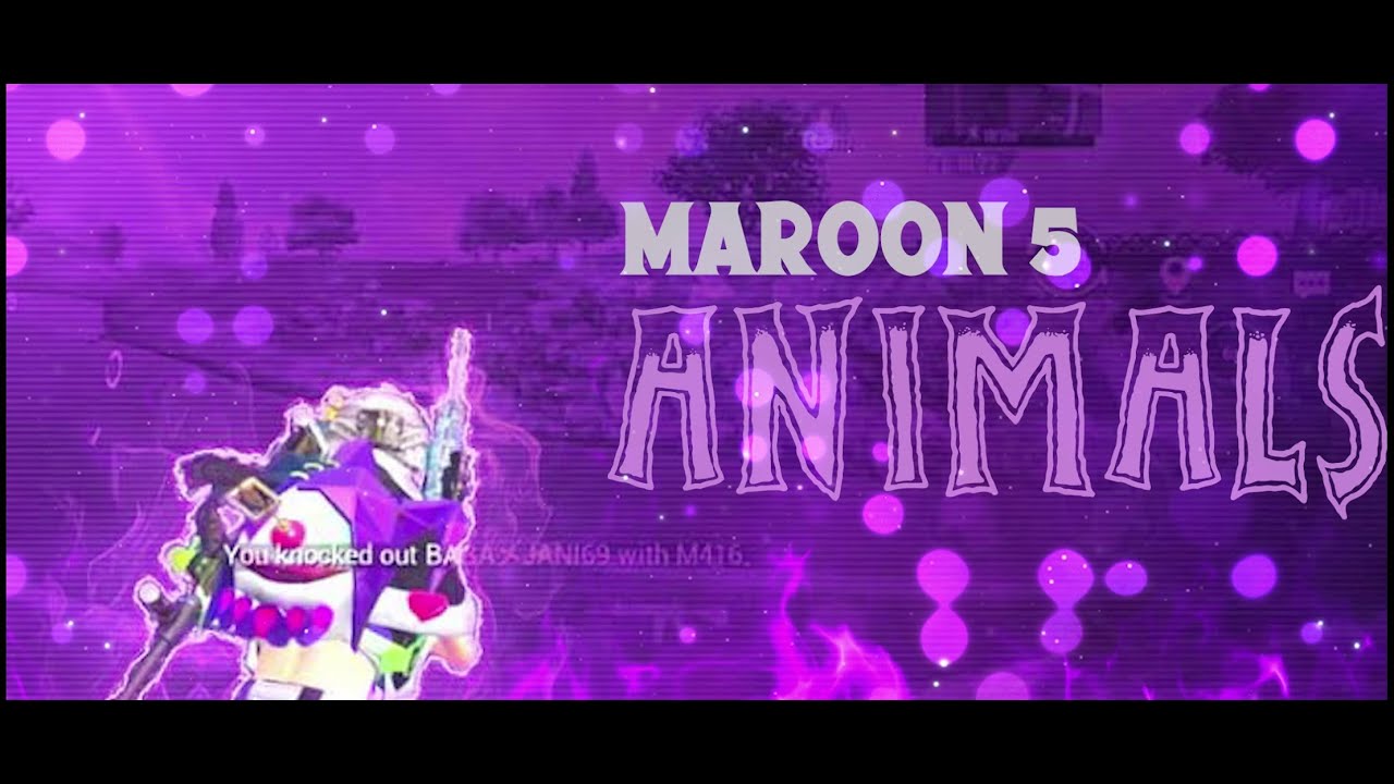 Maroon 5 - Animals💛⚡️ // BGMI Montage // nightmare - YouTube