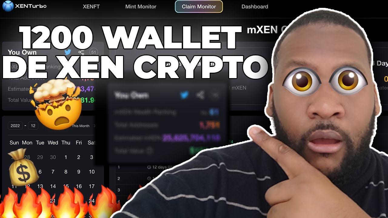Xen Crypto Mint 1200 Wallets para Próximo BullRun Dinero PASIVO XEN ...