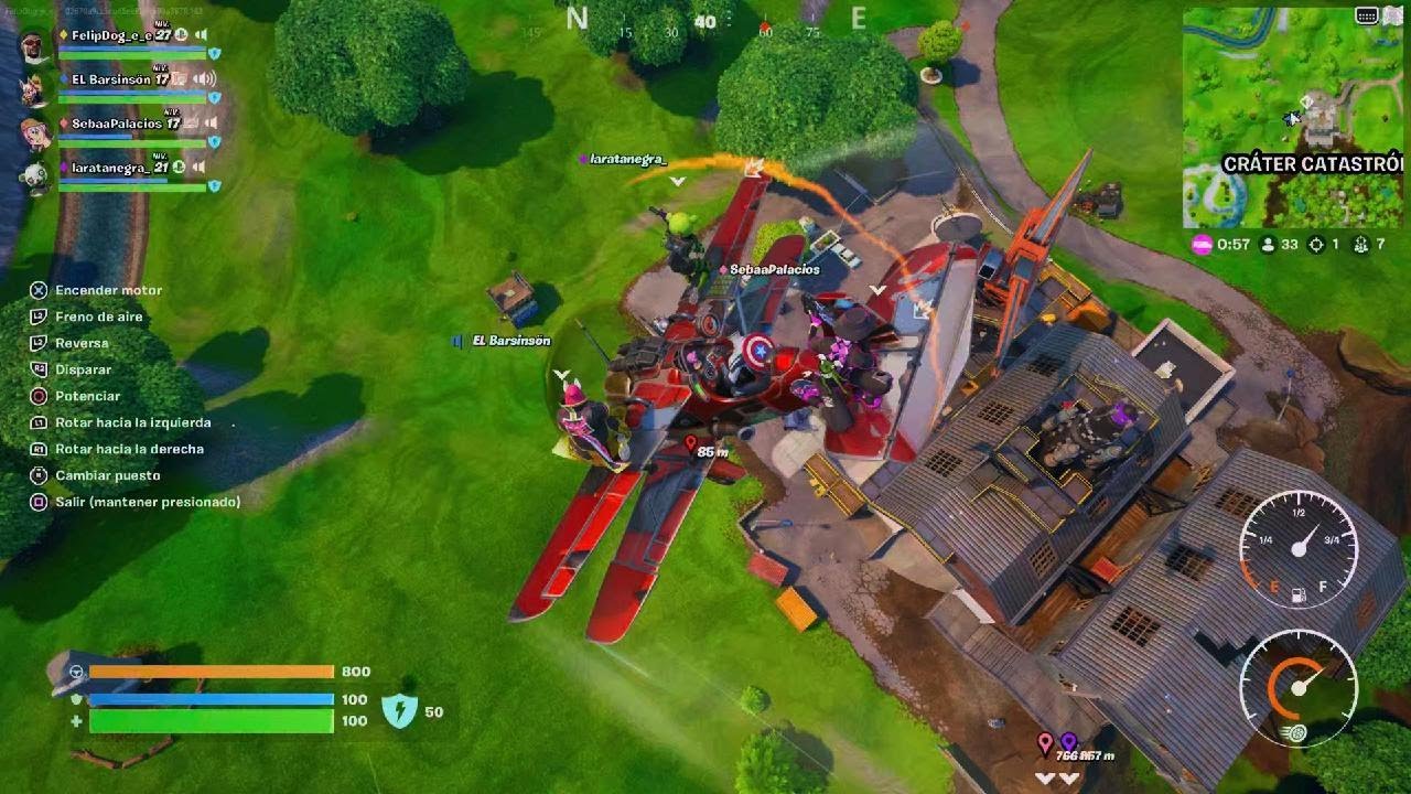 Squad completo en la Avión / Fortnite OG - YouTube