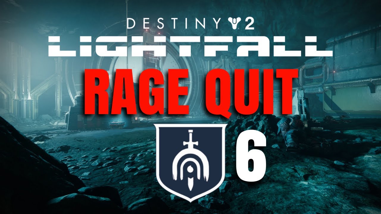 RAGE QUIT - MASTER Lost Sector in the EDZ! | Destiny 2 Lightfall - YouTube