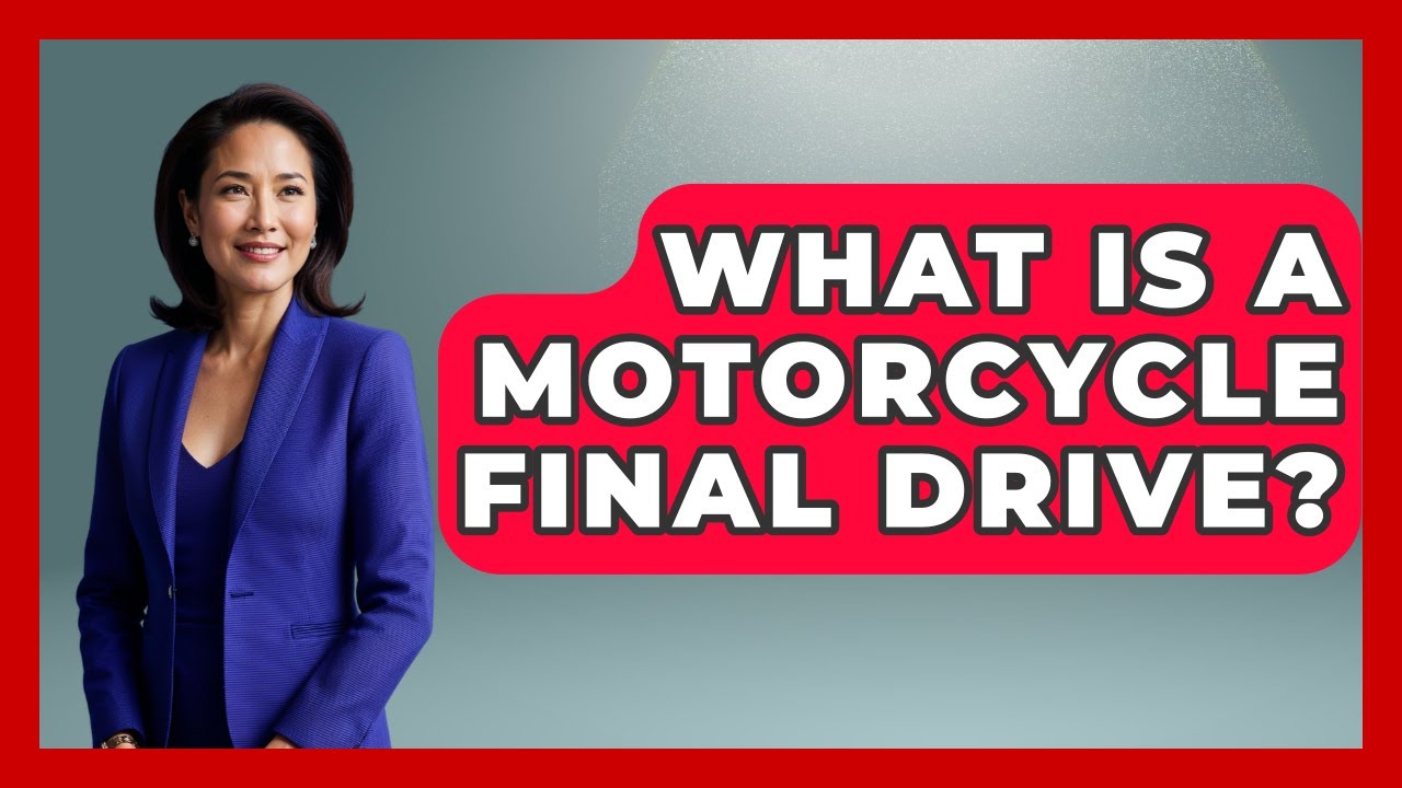 What Is A Motorcycle Final Drive? - Ride or Die Motorcycles - YouTube