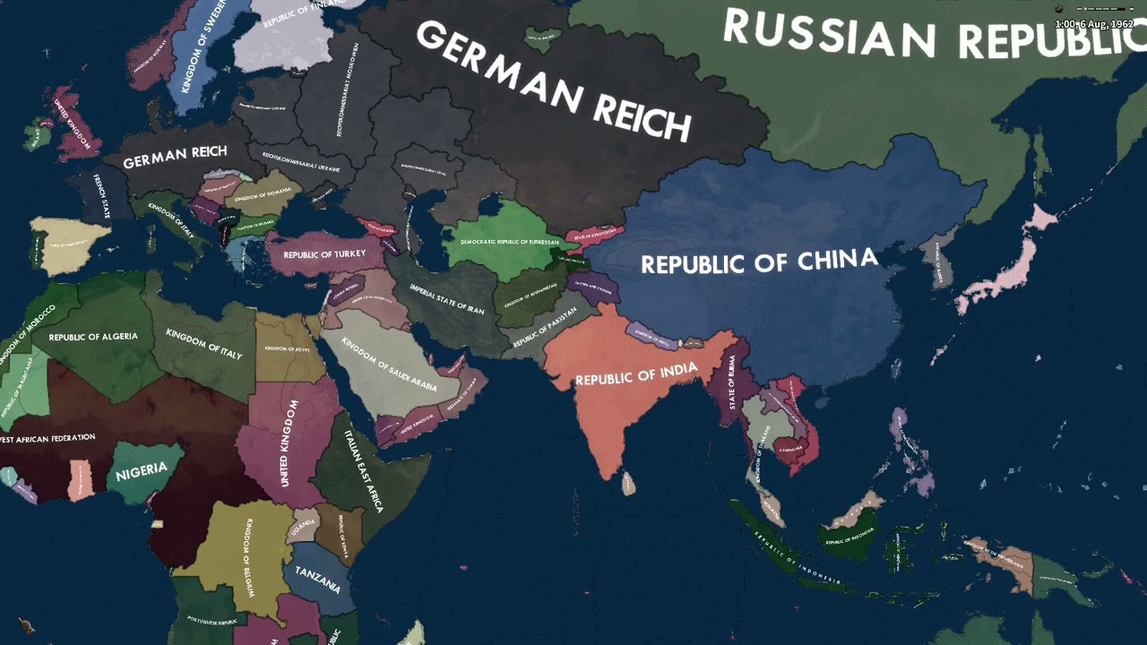 Germany The Unstoppable | Hoi4 TWR Timelapse - YouTube