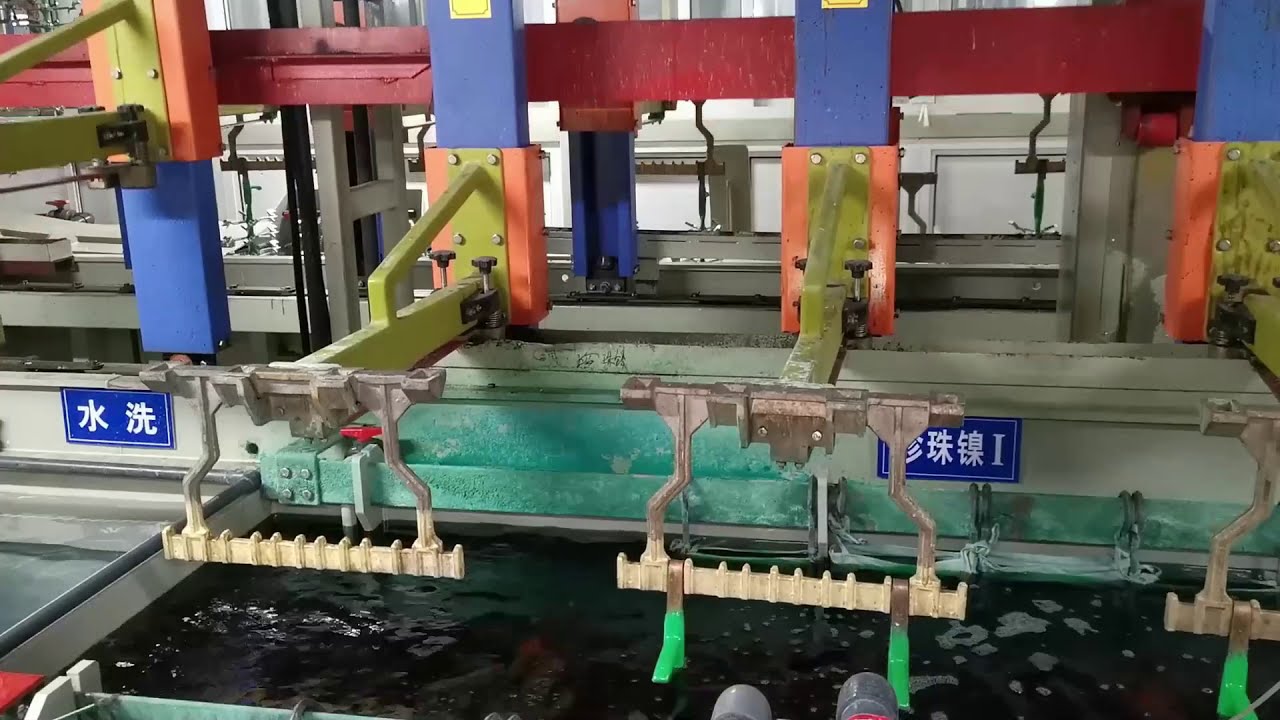 Electroplating Equipment，Automatic electroplating production line ...