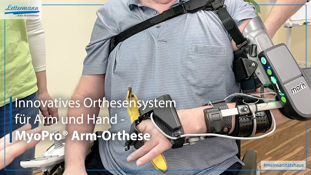 MyoPro - Orthesensystem für Arm und Hand - YouTube