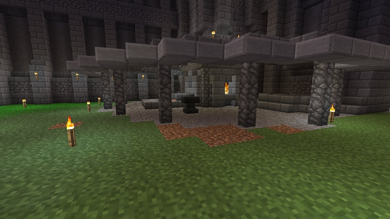 Minecraft Castle Progress Episode 21: Blacksmith - YouTube