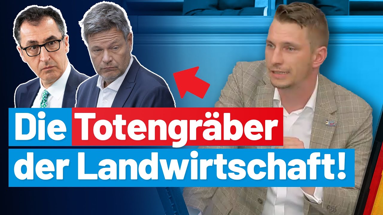 Die Landwirte werden durch Ihre Politik verhöhnt! Frank Rinck - AfD ...