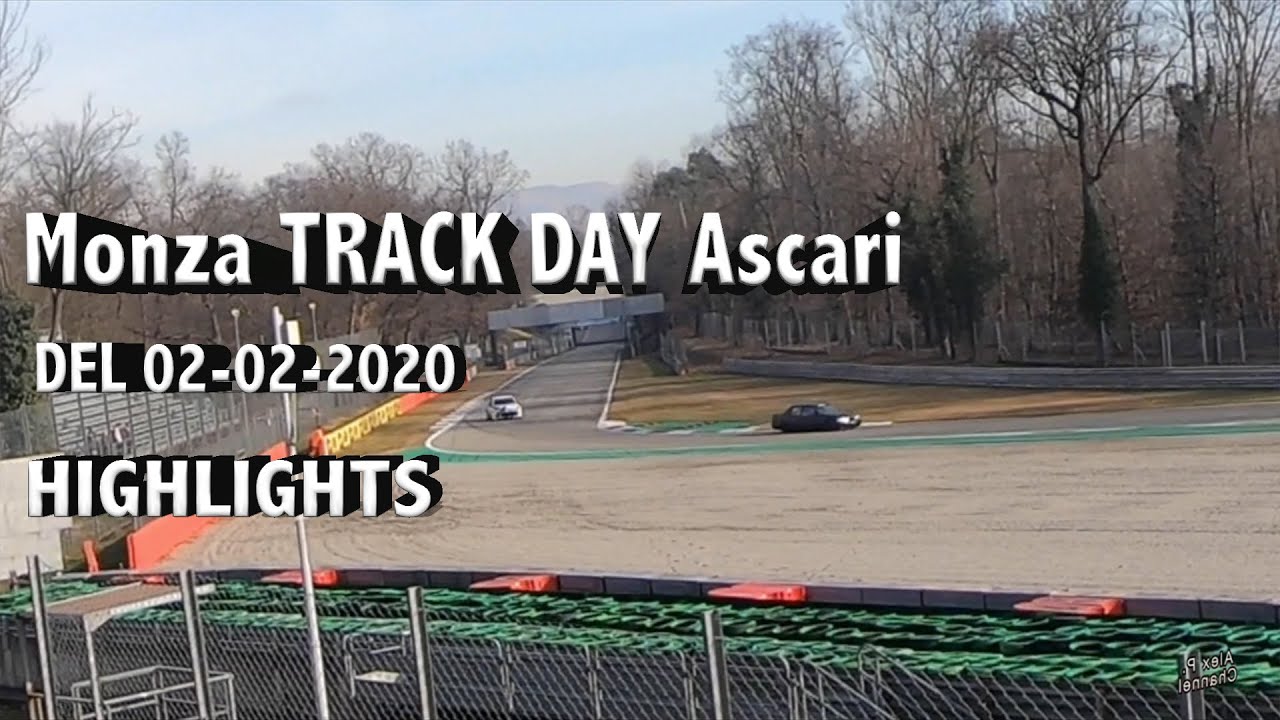 TRACK DAY Monza circuit ENI Highlights Ascari 02-02-2020 autodromo ...