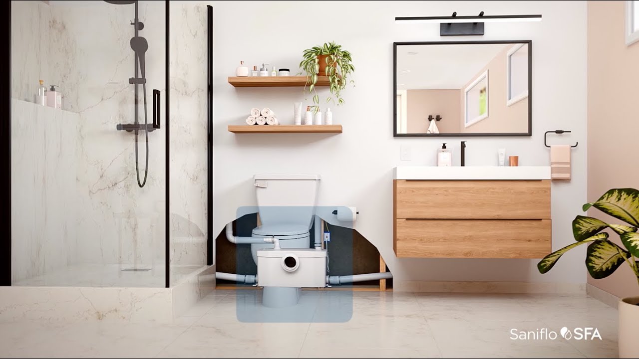 SFA - Add a bathroom anywhere!! - YouTube