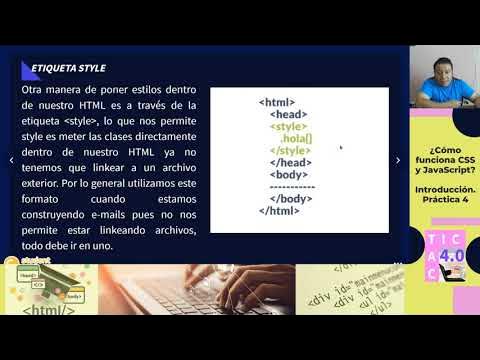 🤔¿Cómo funcionan CSS y JAVASCRIPT? 🙌 [6 de 7] hojas de estilo en ...
