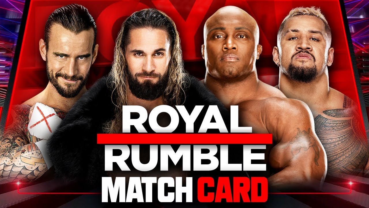 WWE Royal Rumble 2024 Match Card! | WWE 2K23 Universe Mode - YouTube