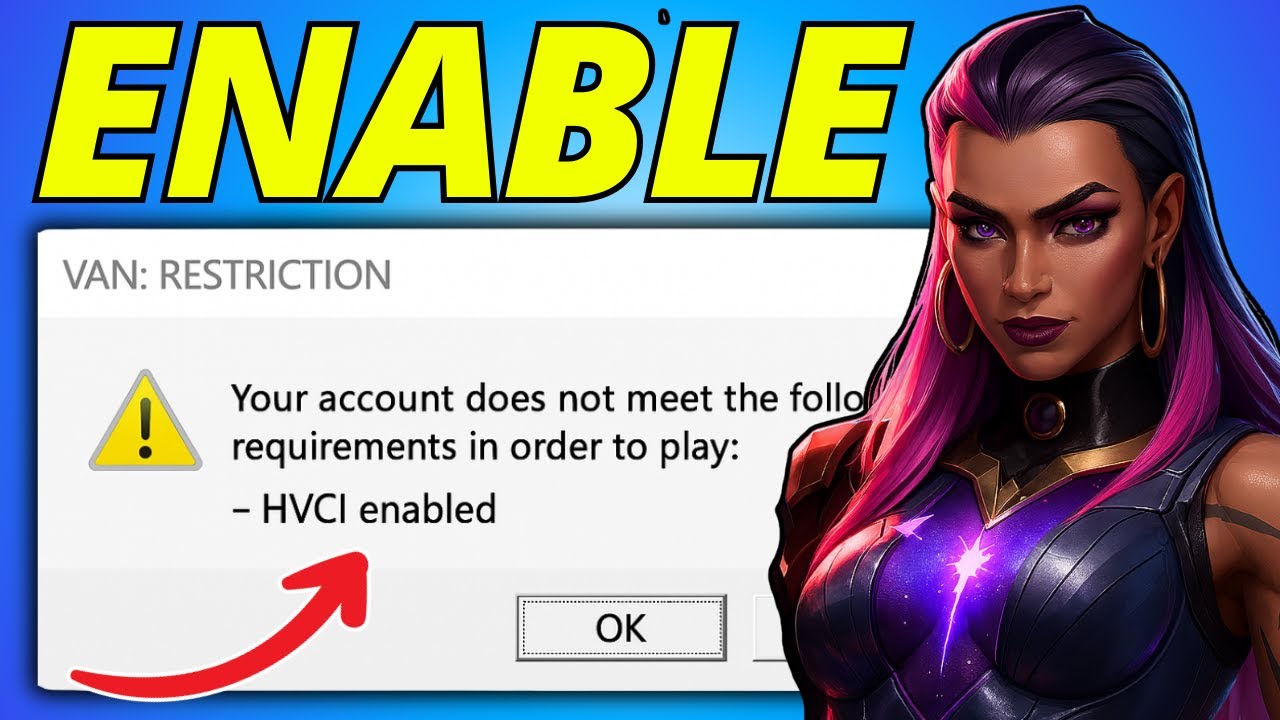 How to Enable HVCI for Valorant (2025) - YouTube
