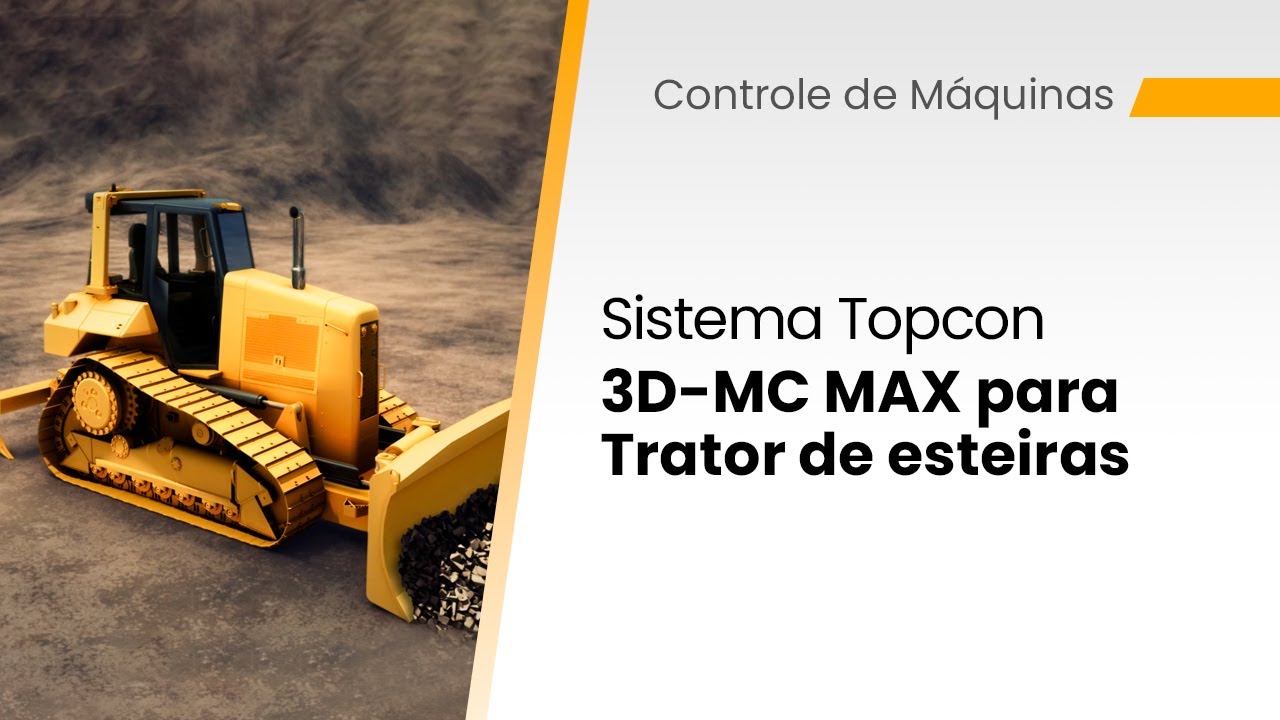 Sistema Topcon 3D-MC MAX para Trator de Esteiras - YouTube