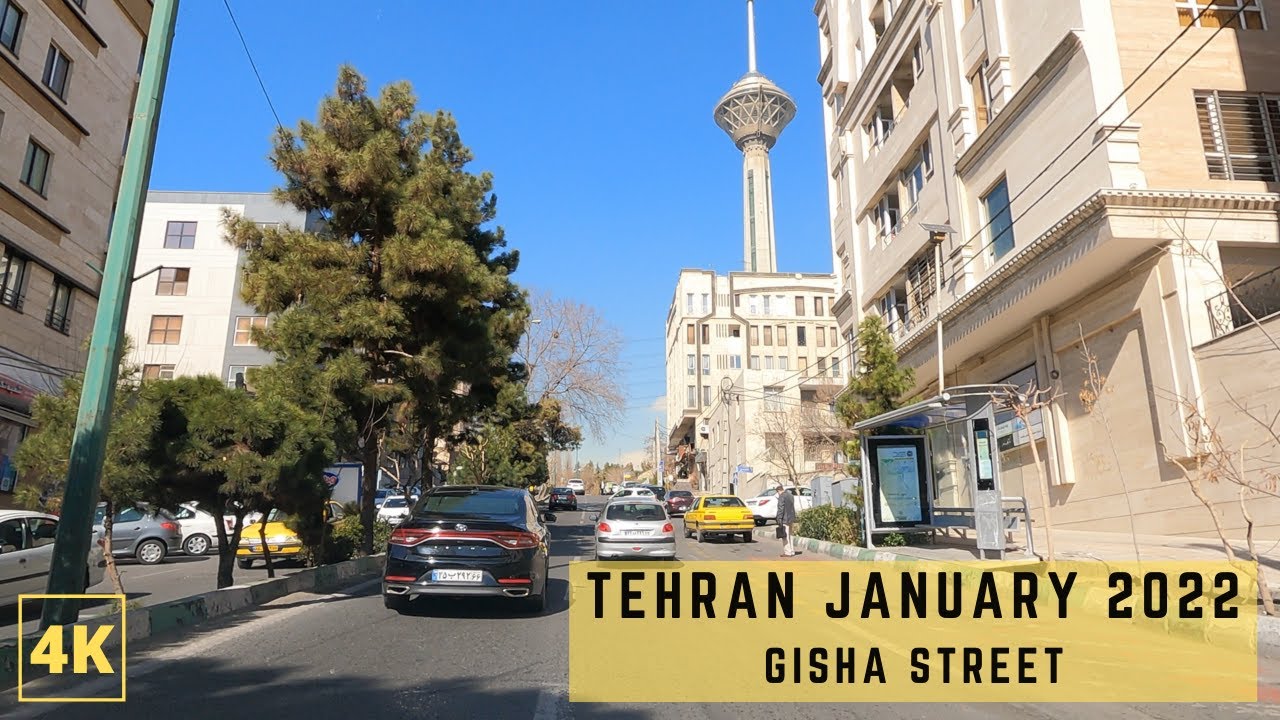 TEHRAN 2022 [4K] - Gisha Street (خیابان گیشا) - YouTube