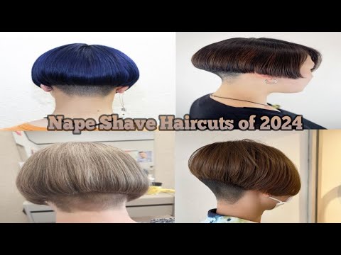 Most Trendy Nape Shave Haircuts for Women|Nape Shave Haircuts of 2024 ...
