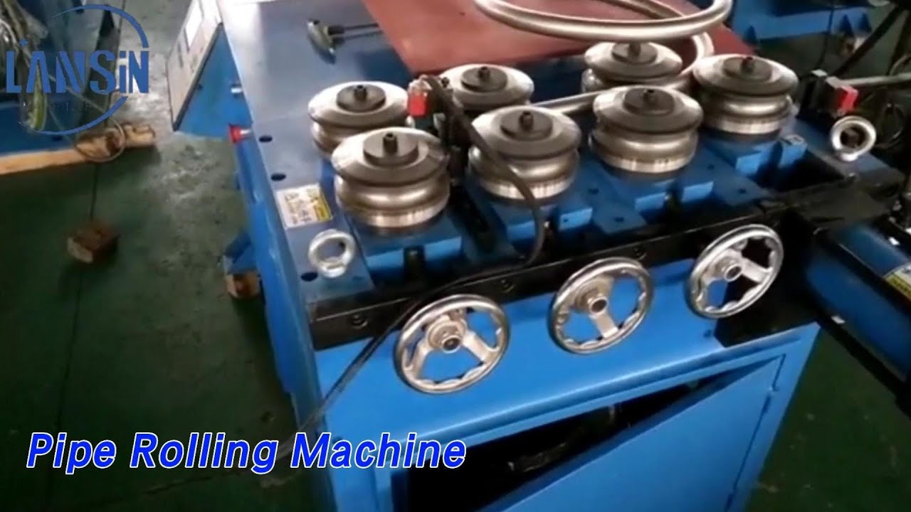4kw CNC Pipe Rolling Machine R200 185 Degree High Accuracy For ...