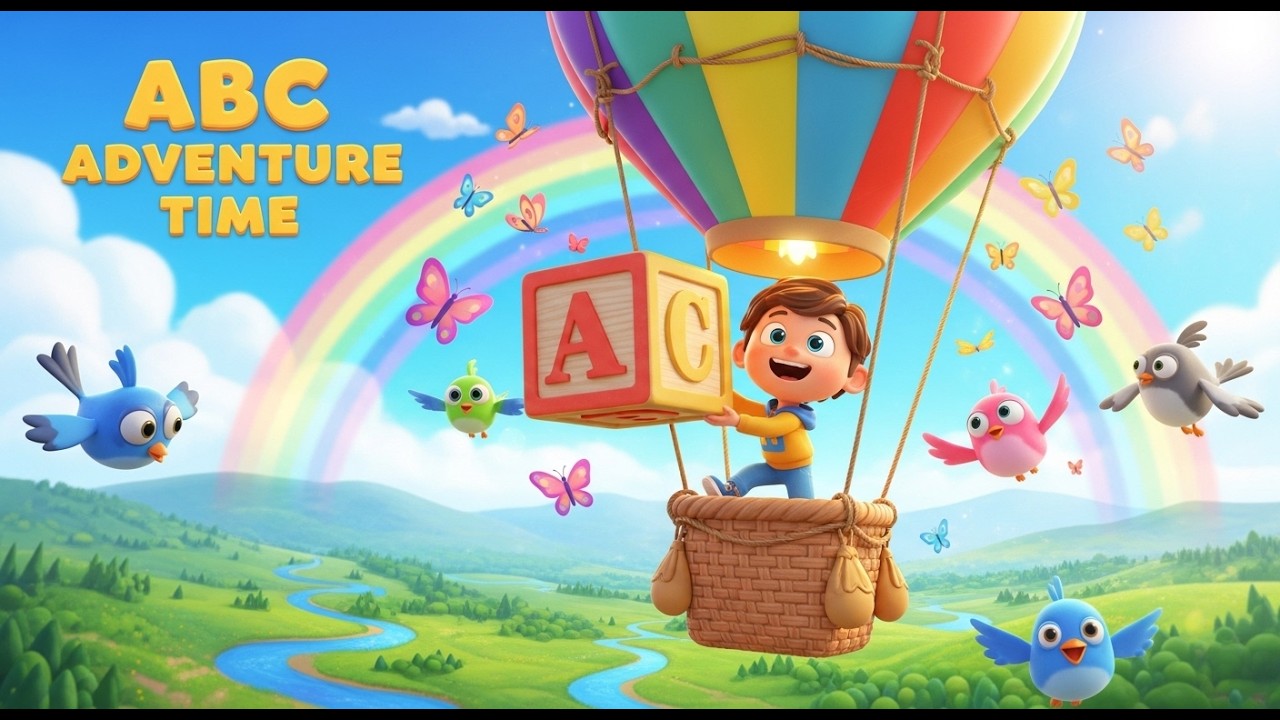 ABC Adventure Time 🔤🌈 | Fun Alphabet Learning for Kids & Toddlers 👶🎵 ...