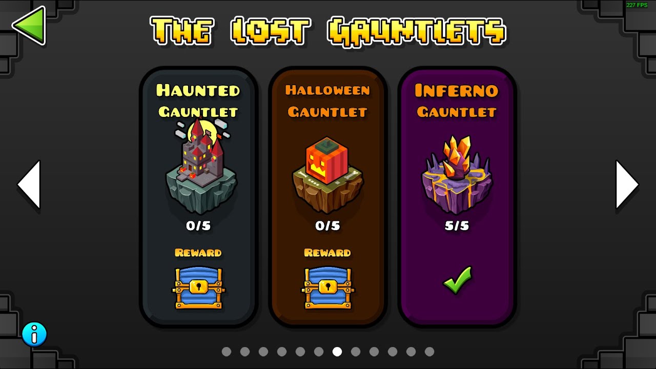Finishing last GD Gauntlets (till Rob adds new ones) - YouTube