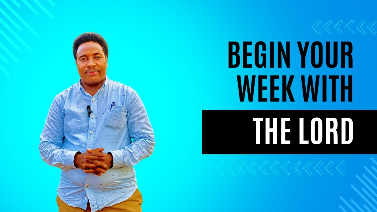 Start the week with the lord by Pastor John Boaz Friday - YouTube