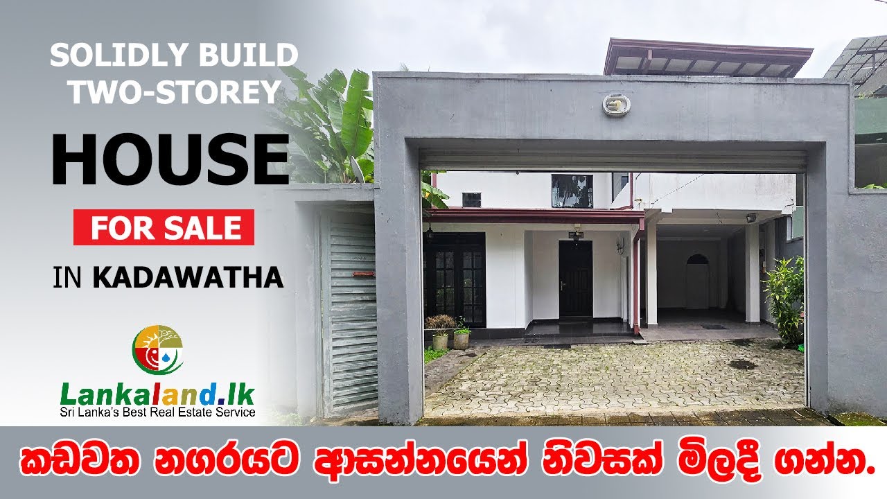 Solidly Build Two Storey House for Sale in Ragama Road, Kadawatha ...