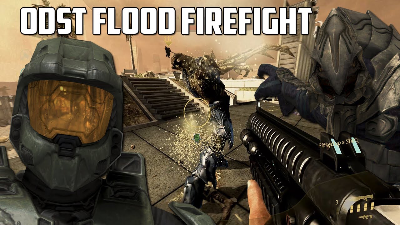 ODST FLOOD FIREFIGHT GAMEPLAY - Halo: The Master Chief Collection ...