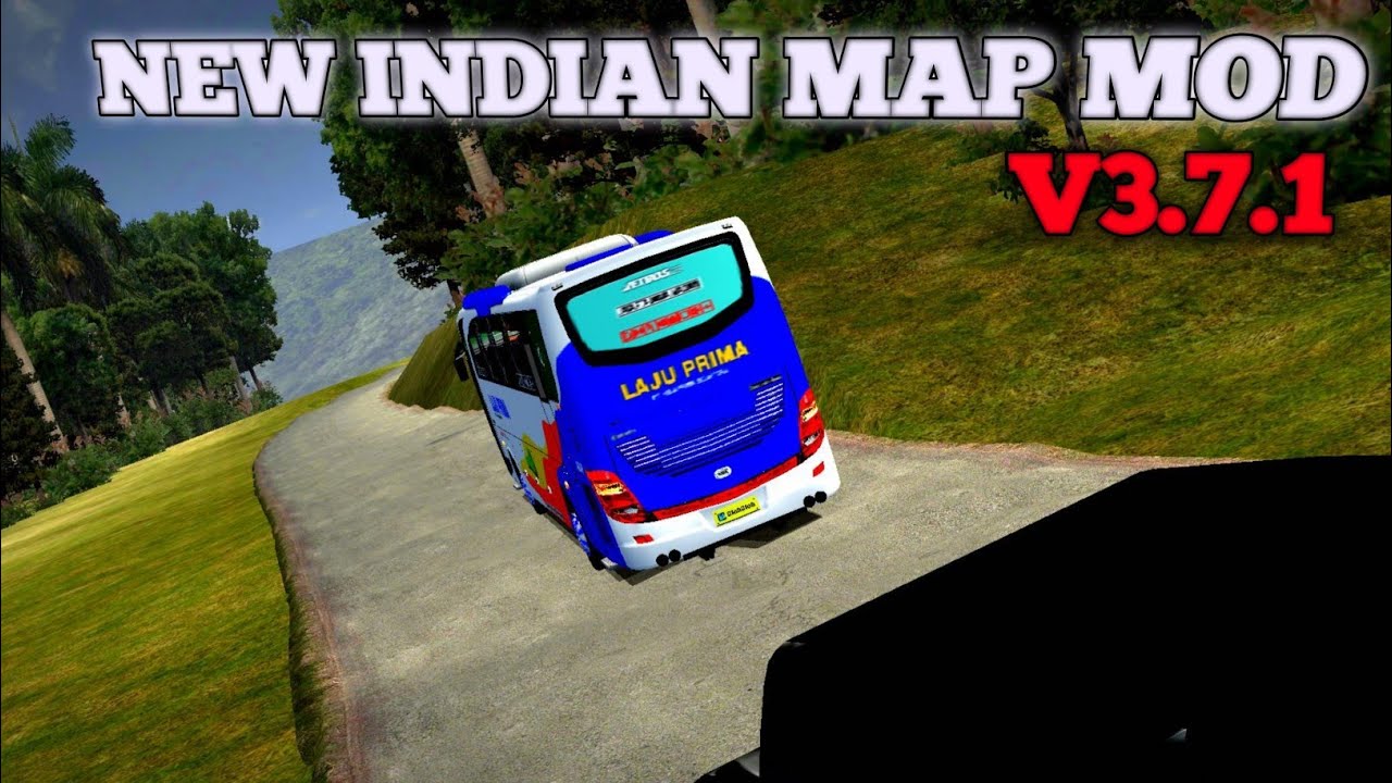 NEW INDIAN MAP MOD FOR BUSSID 😯💥|LONGEST MAP MOD| - YouTube