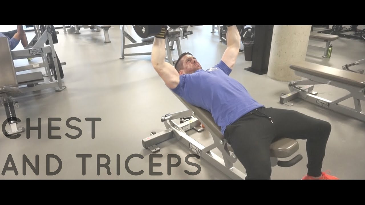 Tyler Frederick | vlog - RAW: chest and triceps workout - YouTube