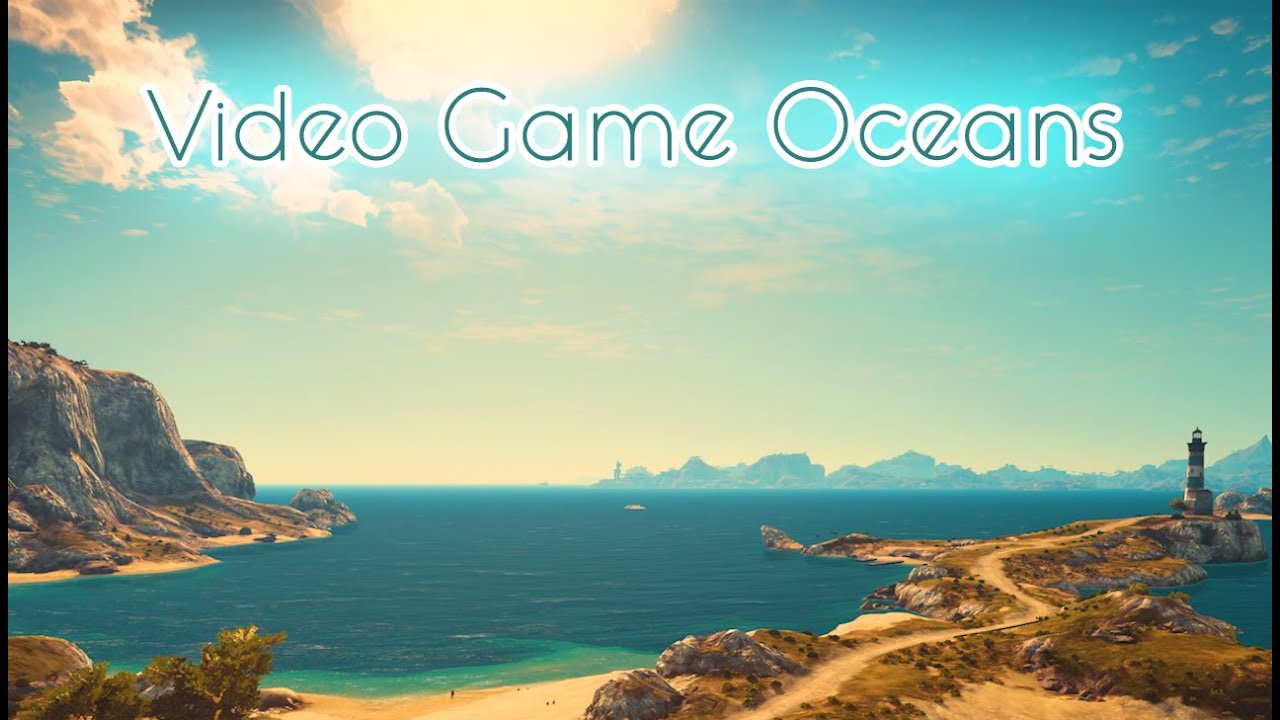 Relax to Video Game Oceans | Chill Mix with Ocean Sounds and Live Views ...