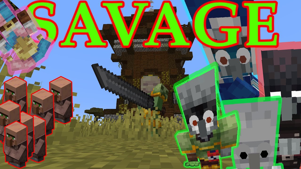 Savage and Ravage Epic mod showcase - YouTube