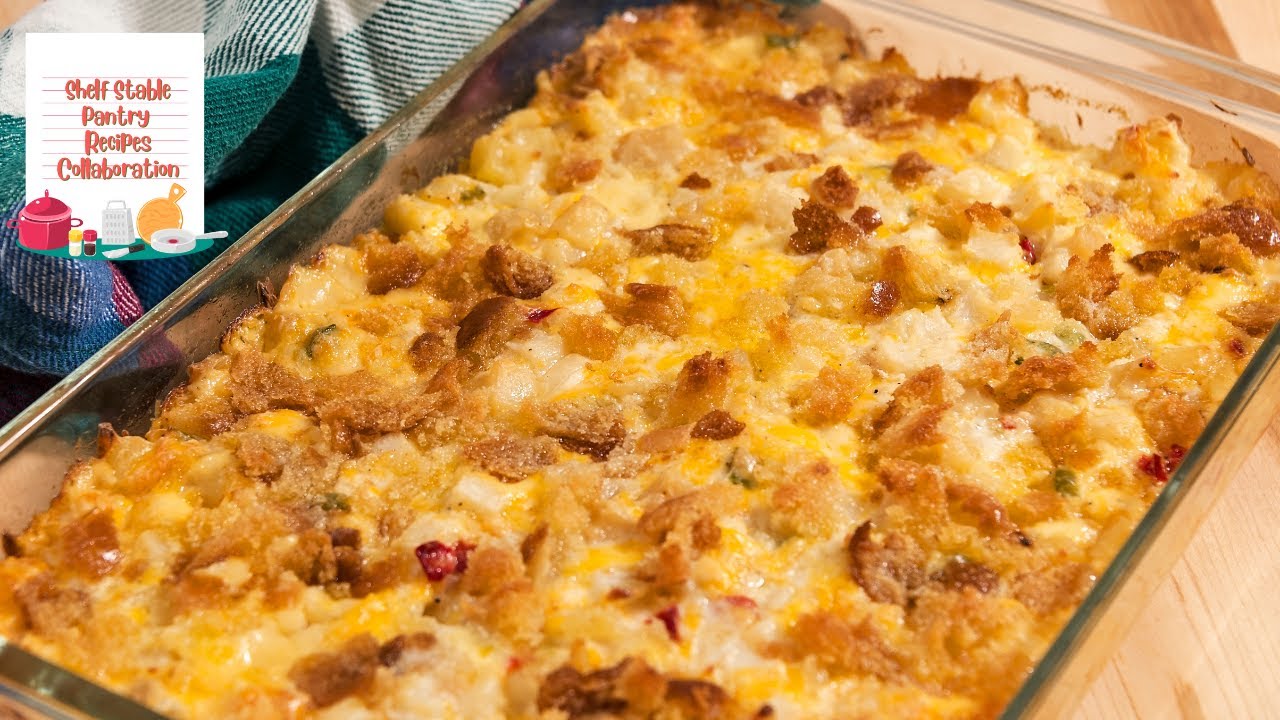 Shelf Stable Pantry Collaboration | Cheesy Chicken and Rice - YouTube