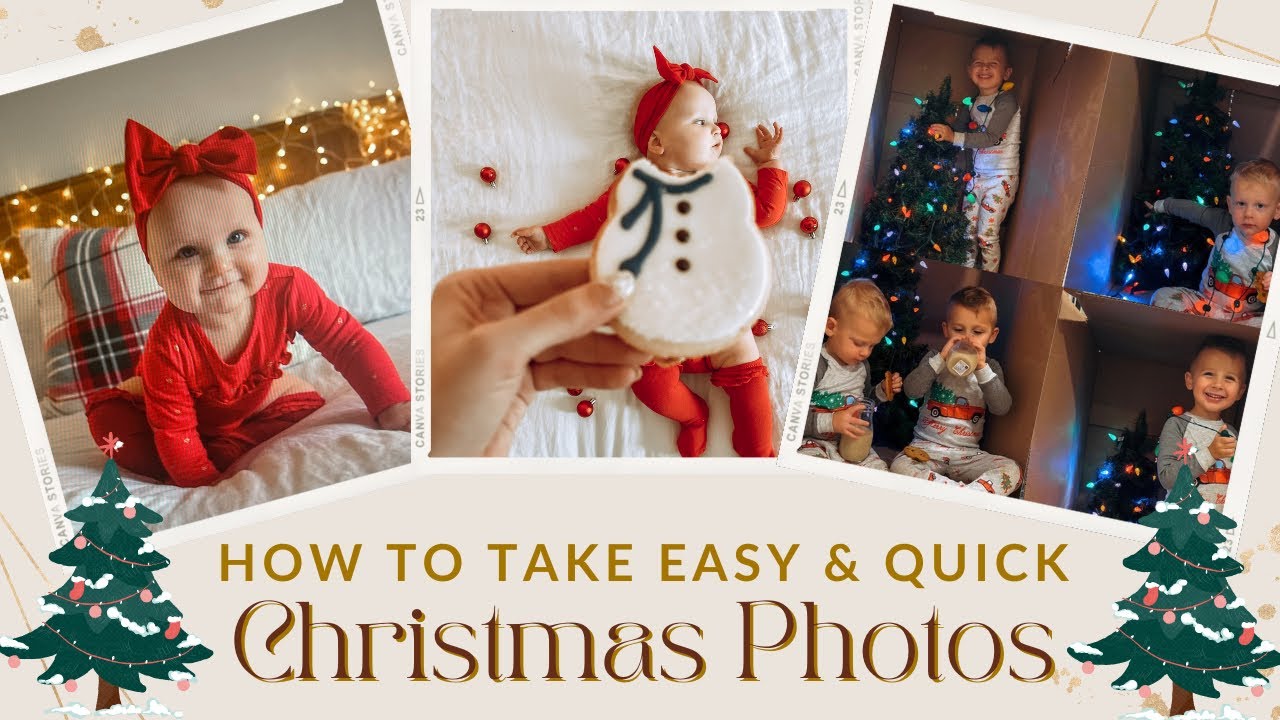 HOW TO TAKE CHRISTMAS PHOTOS OF KIDS EASY Only Using My IPhone HOW TO TAKE CHRISTMAS PHOTOS OF KIDS EASY Only Using My IPhone