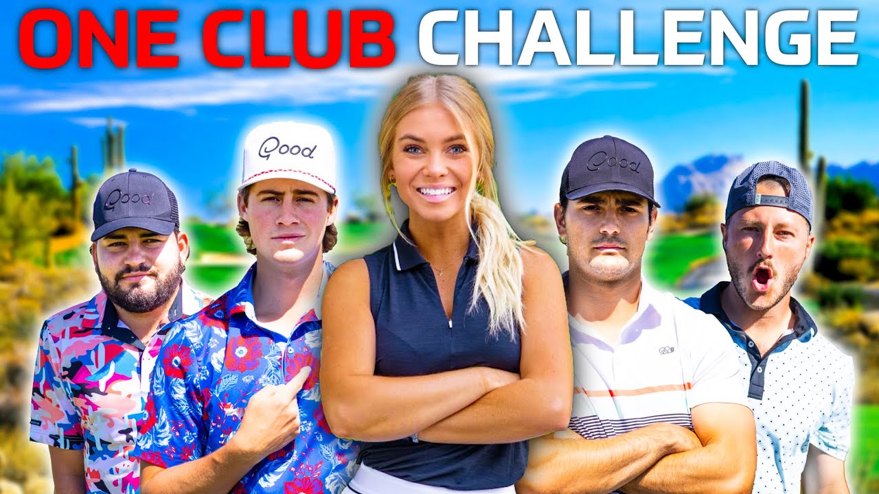 We Played a One Club Challenge w/ Hailey Ostrom - YouTube