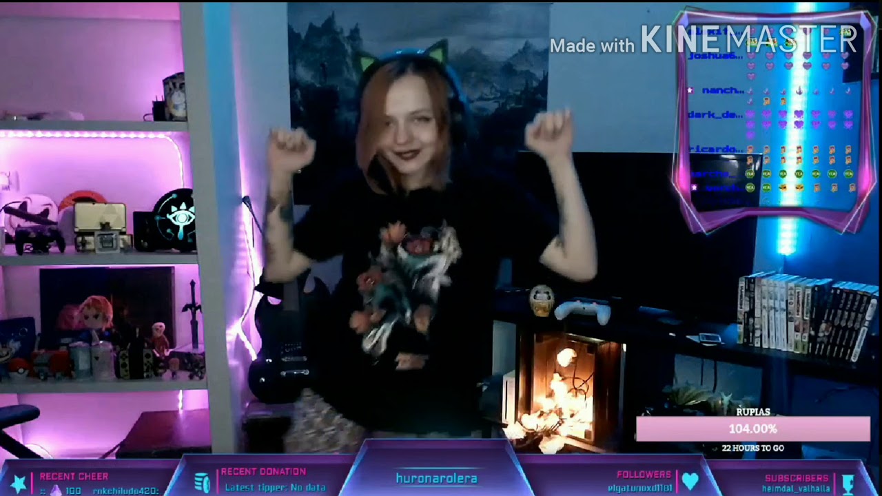 Clip de Hurona Rolera Bailando En directo En Twitch 😍 //Junio 5 Del ...