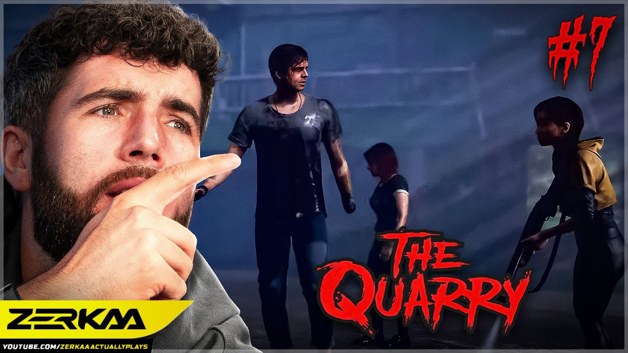 ESCAPING HACKETT'S HOUSE (The Quarry #7) - YouTube