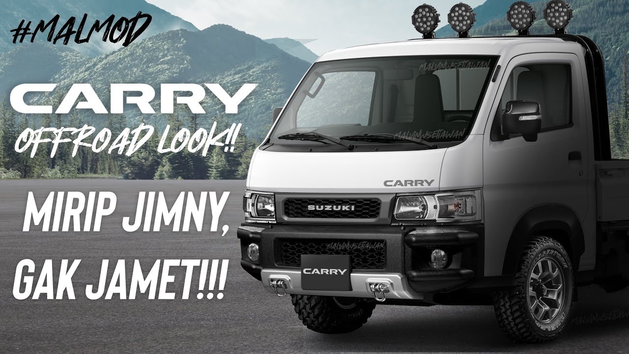 SUZUKI CARRY OFFROAD LOOK | MIRIP JIMNY, GARANG ABIS!!! | Virtual ...