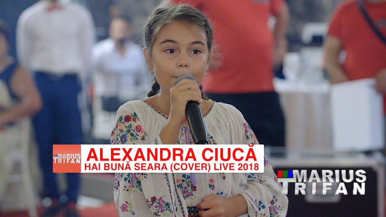 Alexandra Ciuca - Hai buna seara (cover) LIVE 2018 - YouTube