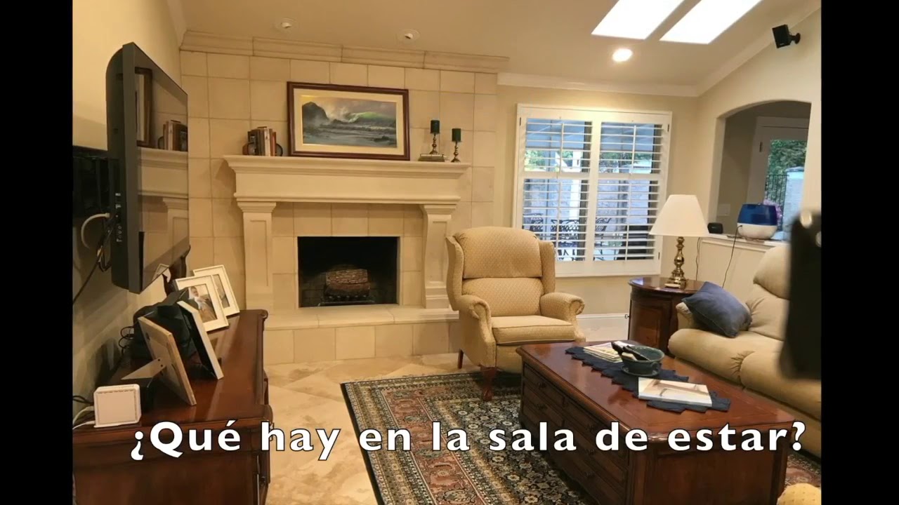 La casa y los muebles Spanish video preview - YouTube