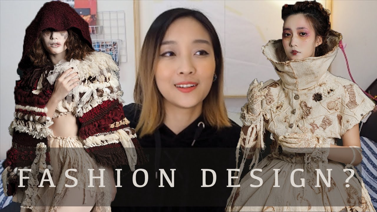 服裝設計初體驗！ My first fashion design collection || RuoxiMyLife - YouTube