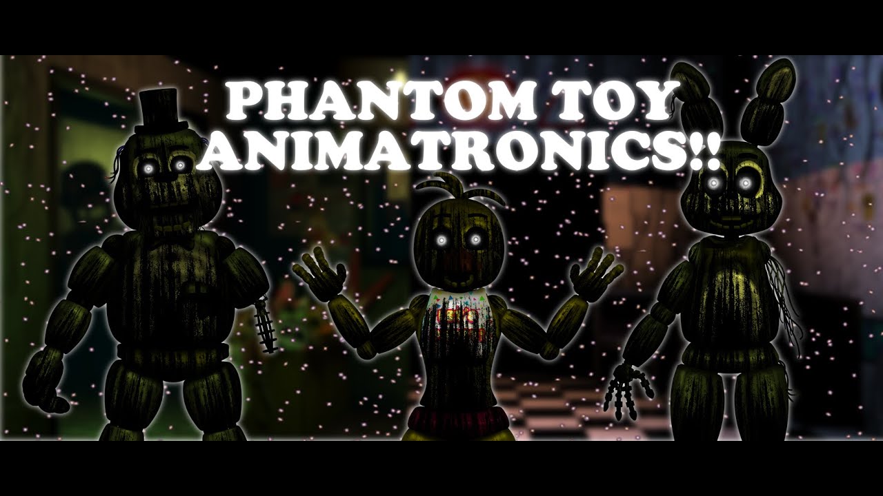 [SPEED EDIT I FNaF3] Phantom Toy Animatronics - YouTube