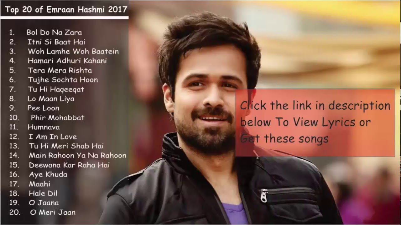 | Imran Hashmi Songs | Imran Hashmi Mashup | Imran Hashmi All Songs ...