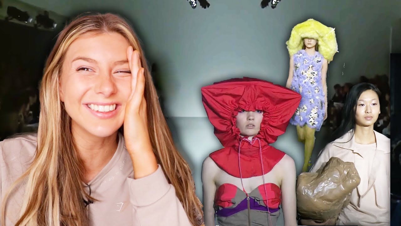 REACTING TO THE WEIRDEST FASHION SHOW EVER - PART 3 - YouTube