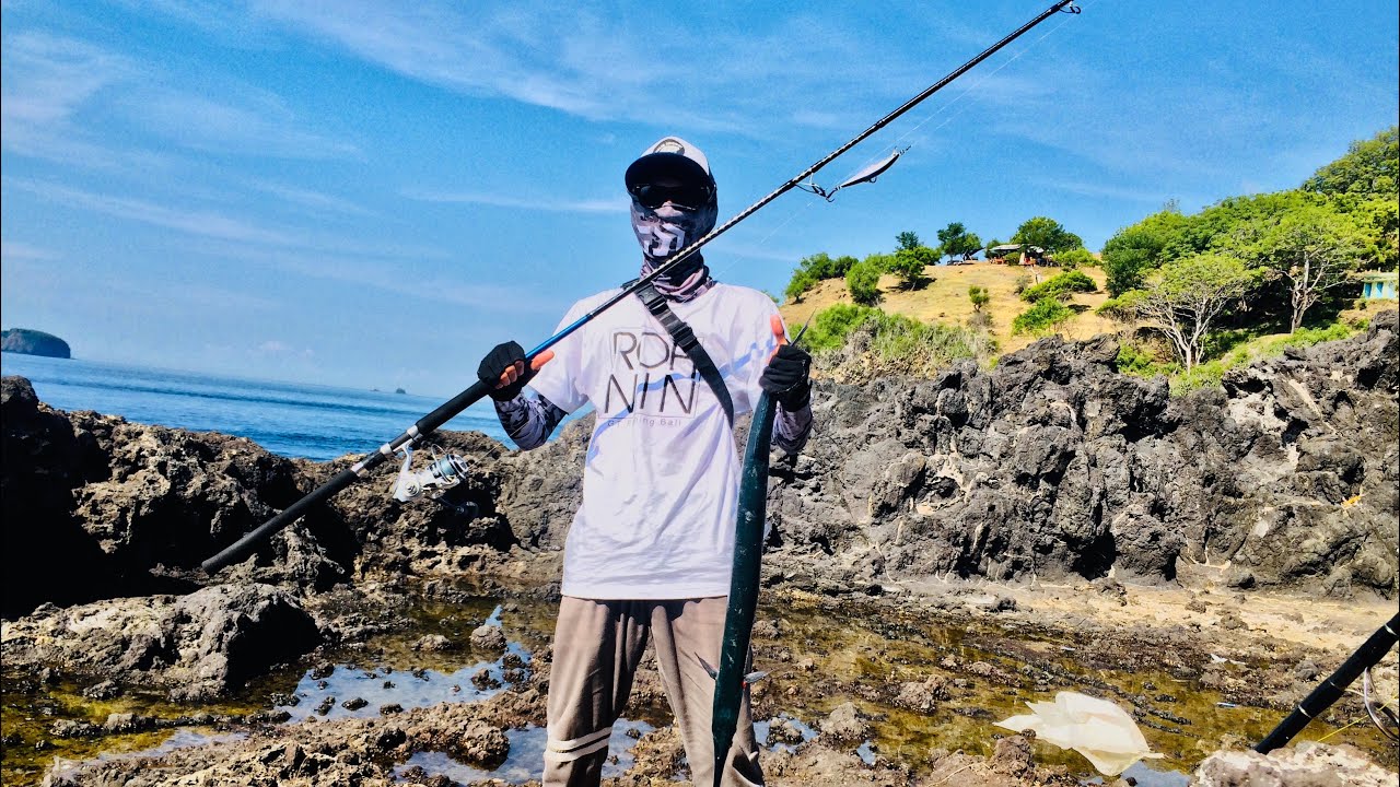 Mancing Shore jigging shore casting || trip mancing ke 3 Th2020 - YouTube