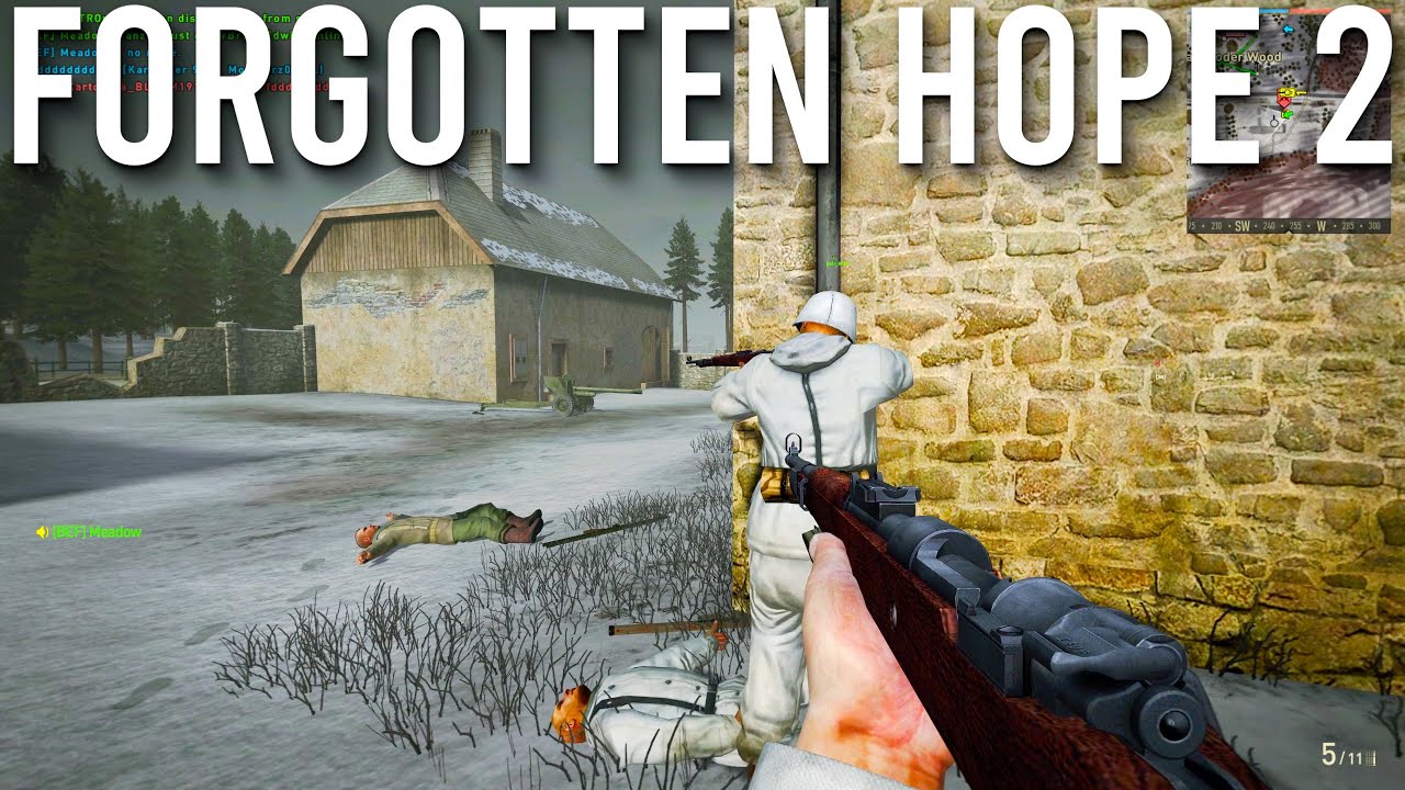 Forgotten Hope 2 Multiplayer (2022) St Vith Gameplay - YouTube