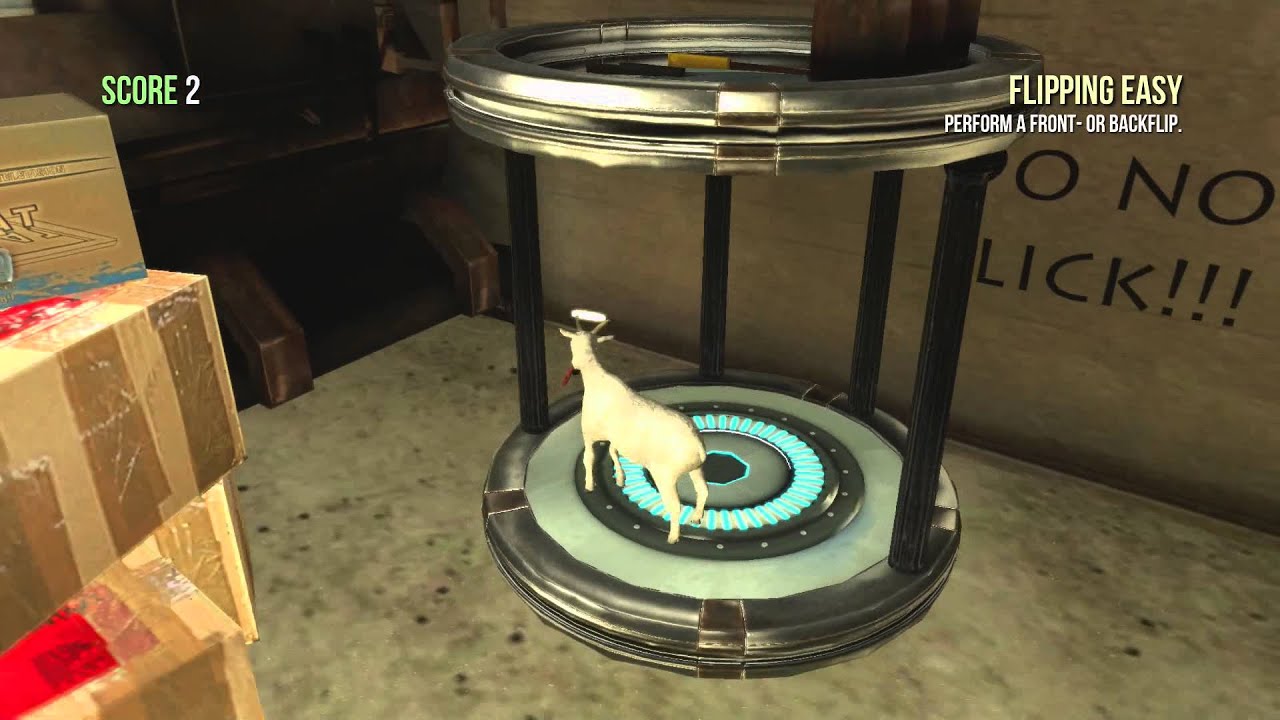 Goat Simulator - Achievement Guide - A Story About My Goat - YouTube