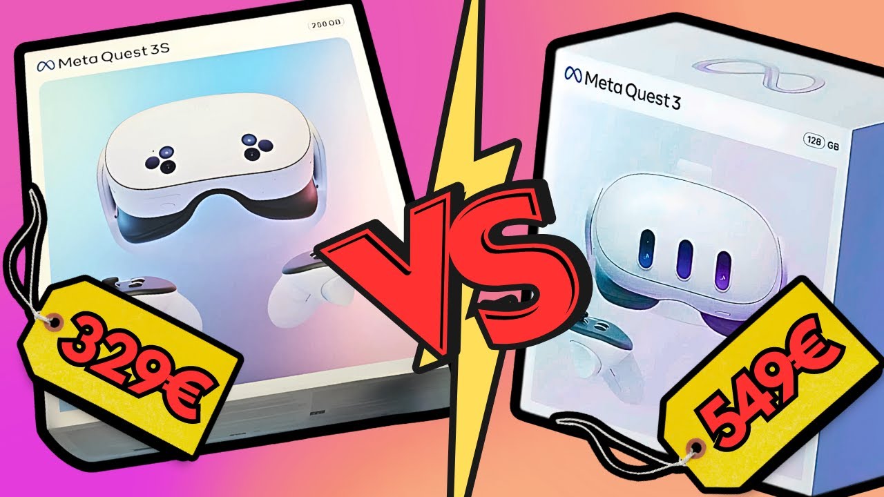 QUEST 3S vs QUEST 3 ¿Cual merece MAS la pena? ¿Cuál Elijo? - YouTube